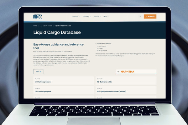 Liquid cargo of the month – Naphtha